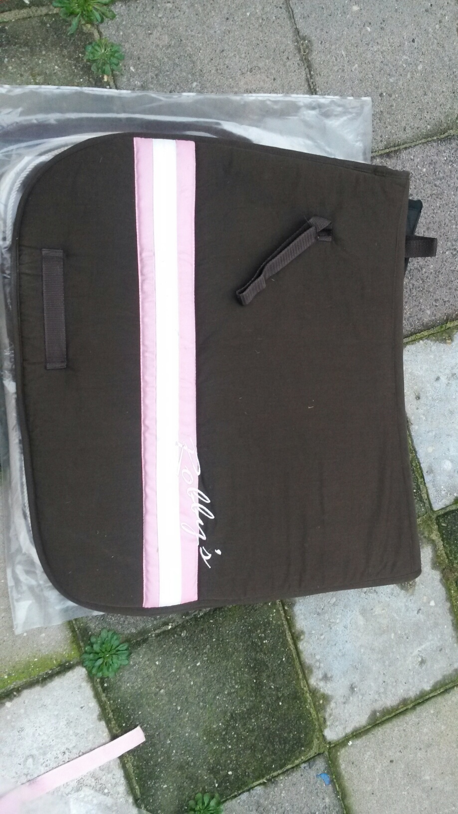 Robbys dekje roze bruin full dressuur | Bokt.nl