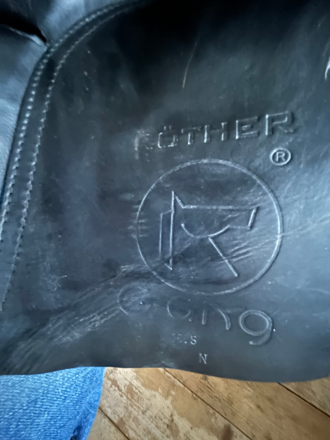 Rother Gang ijslanderzadel 17,5 inch normale boom. | Bokt.nl