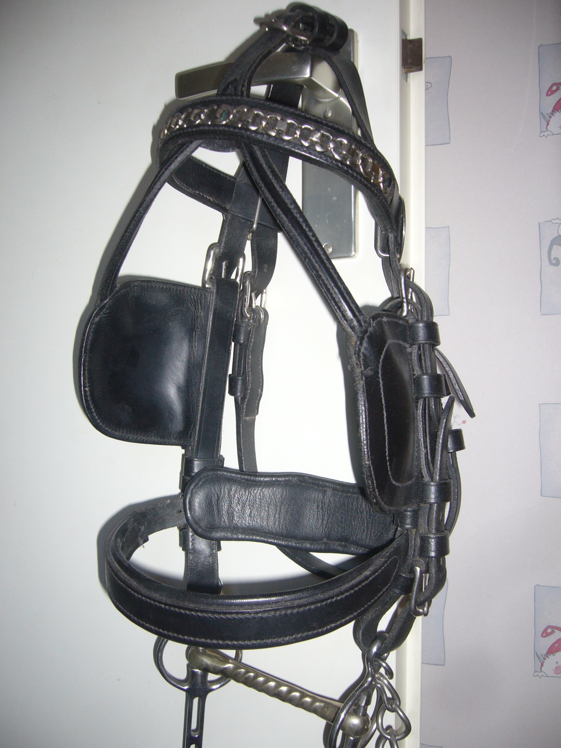 Pony menhoofdstel, merk Ideal, incl. liverpoolstang | Bokt.nl