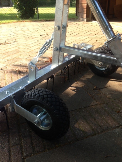 Rijbak sleep voor zitmaaier/auto/quad | Bokt.nl