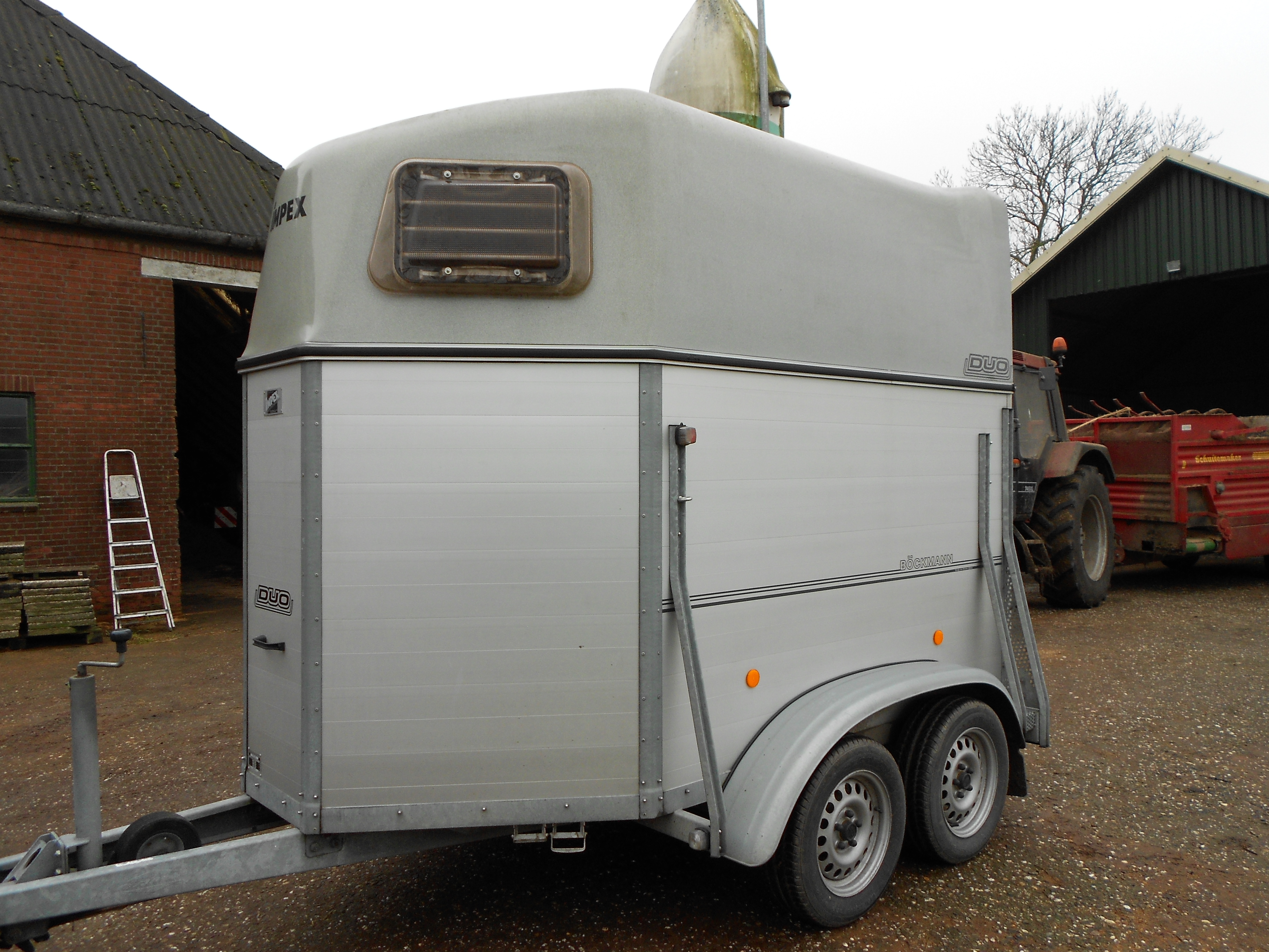 Bockmann Duo Aluminium 2-paards trailer | Bokt.nl