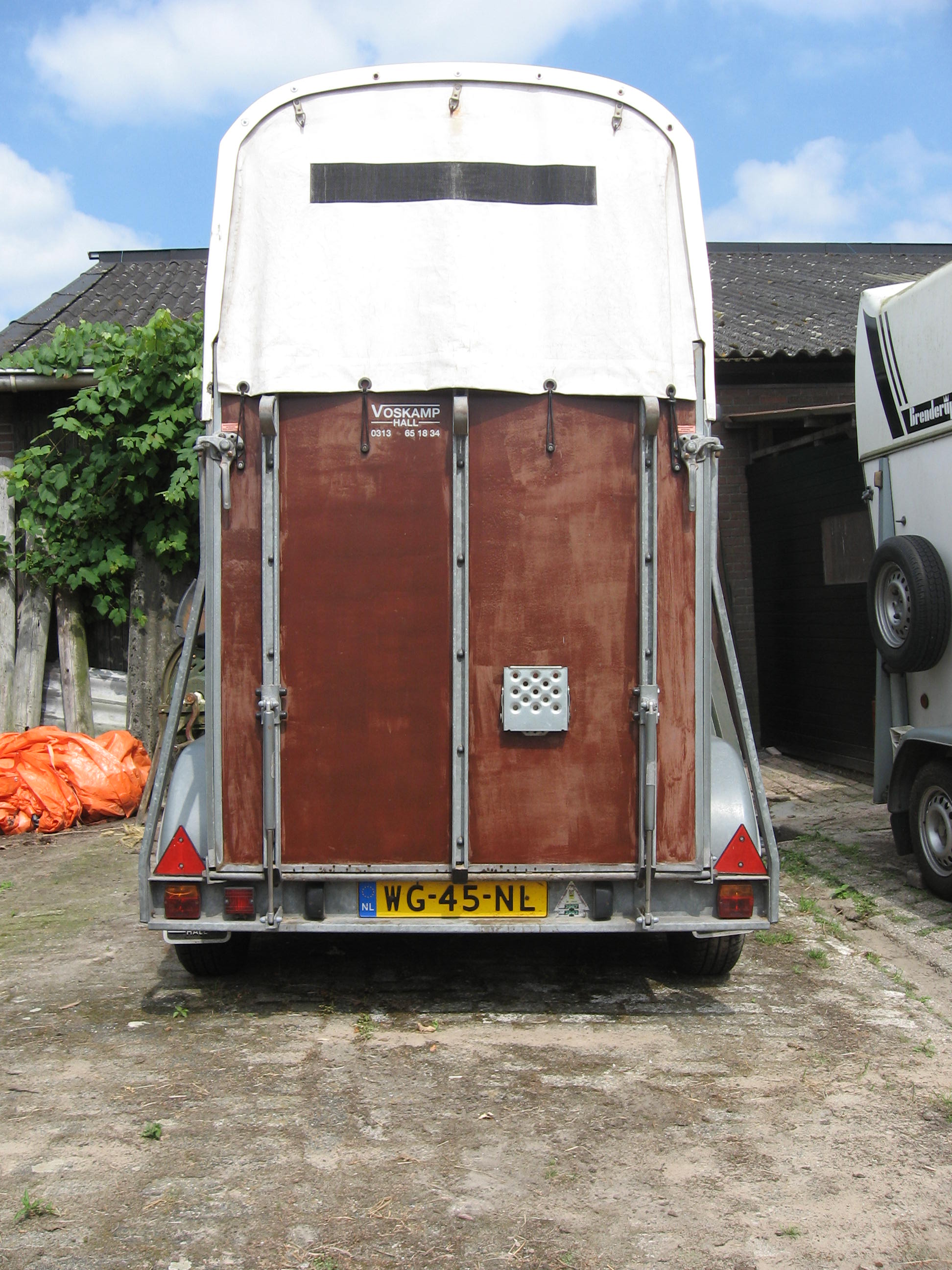 Bockmann ABL 1,5 paards trailer, in prijs verlaagd! | Bokt.nl