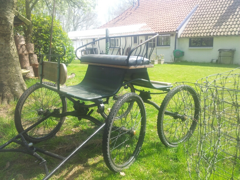 Sulky/mini wagen voor mini shetlander evt. ruilen | Bokt.nl