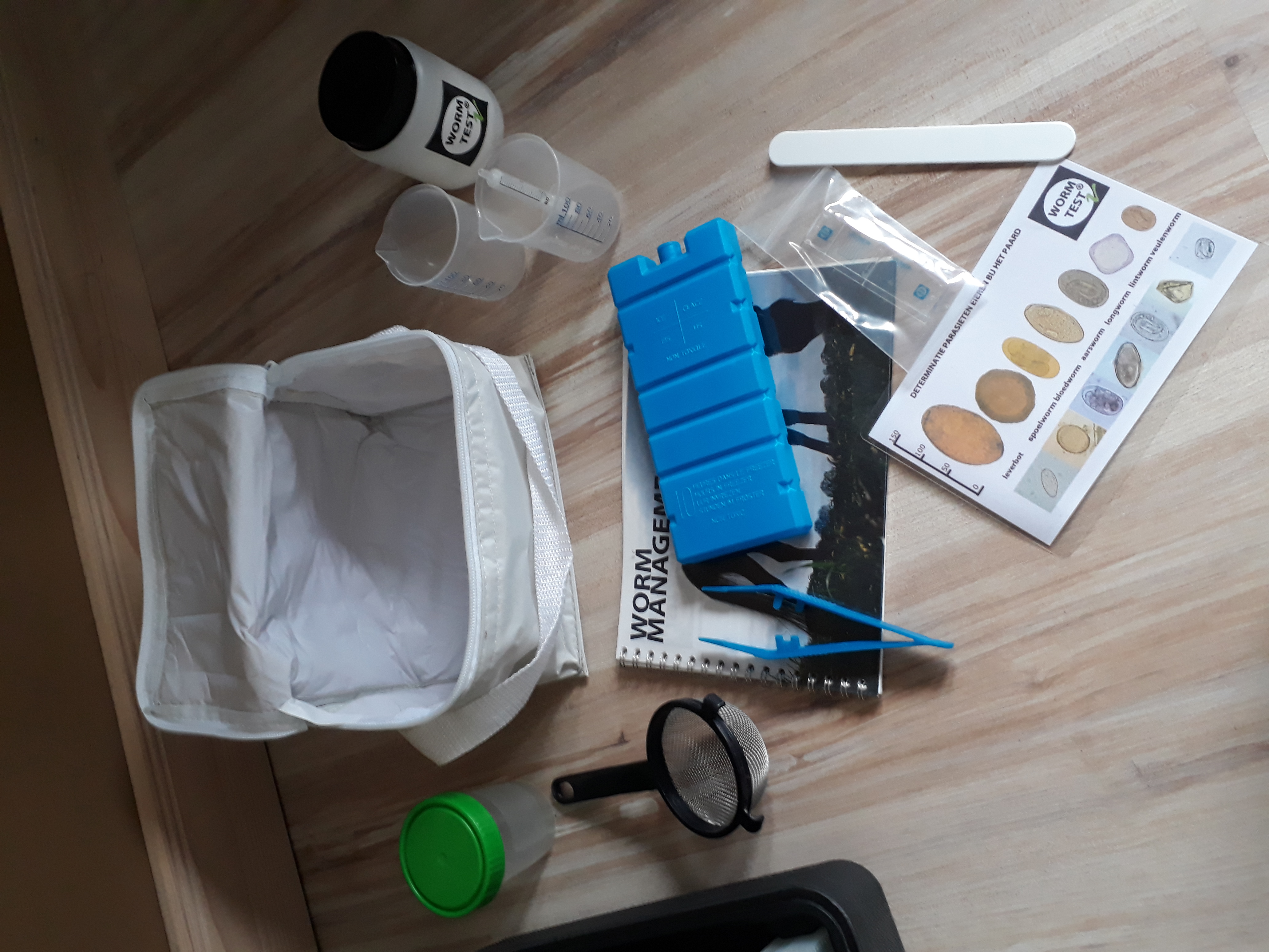 Worm test kit / zelf mestonderzoek doen | Bokt.nl