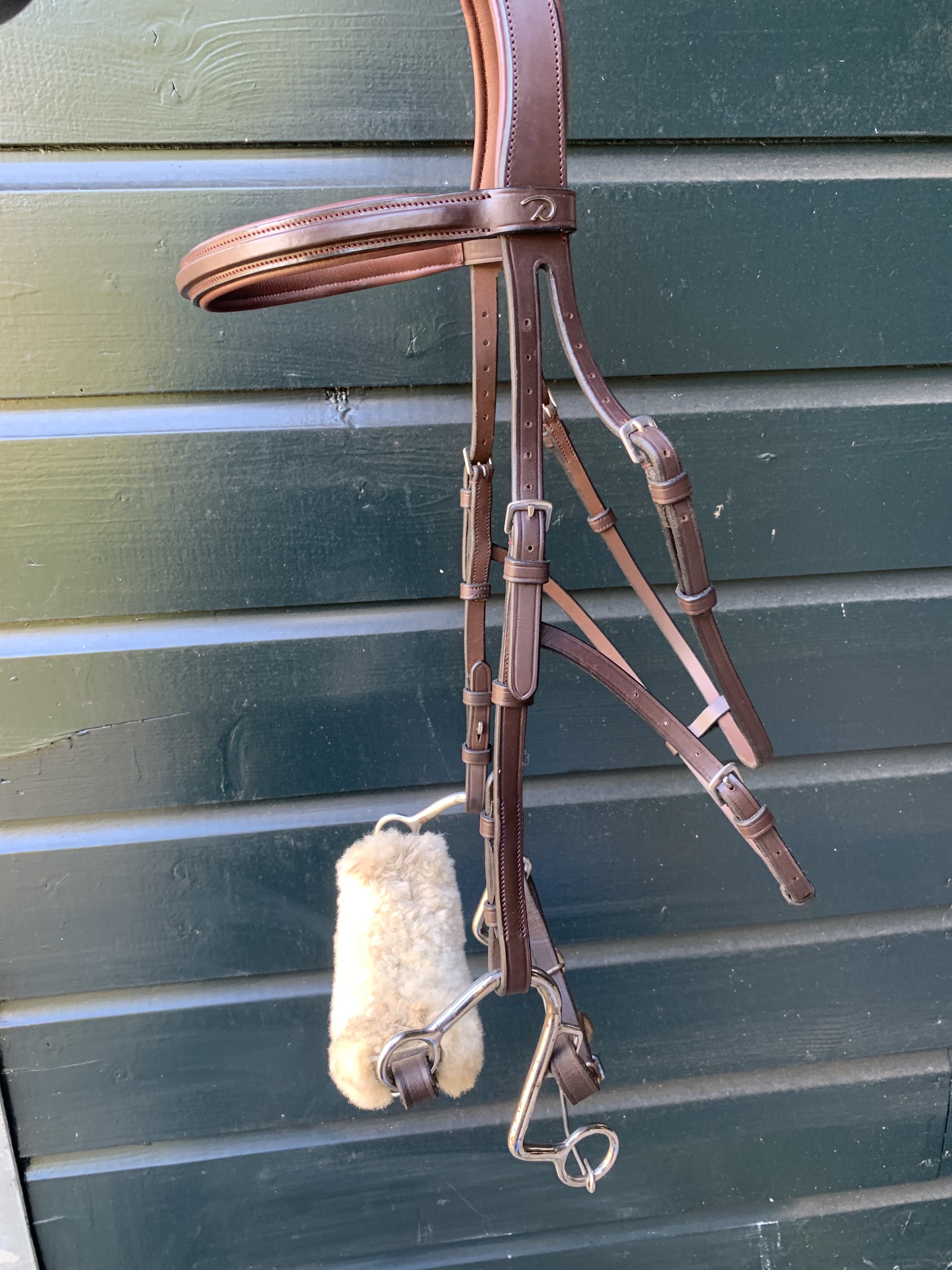 Dyon hackamore hoofdstel met S-hack | Bokt.nl