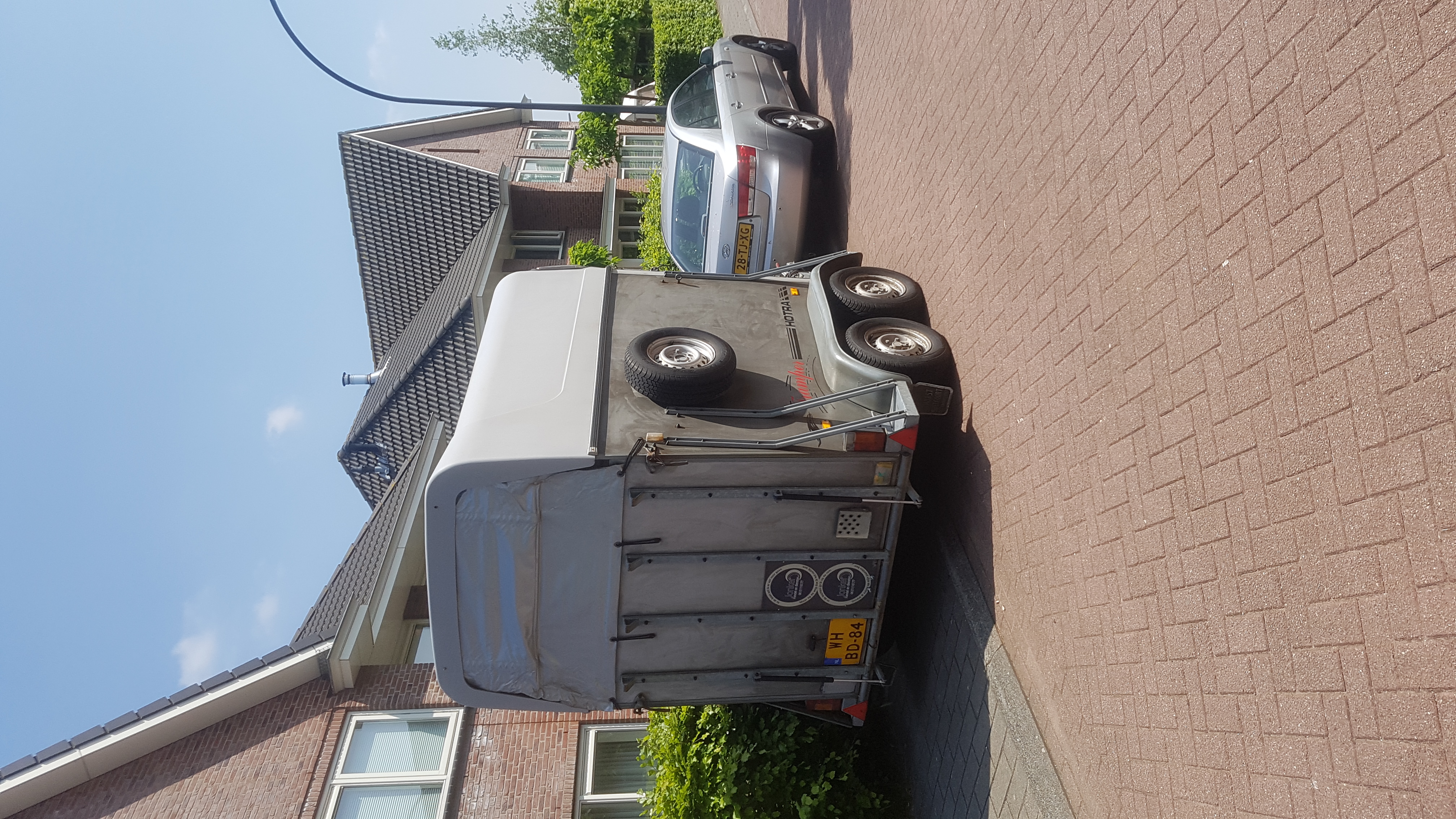 Hotra Tramper 2-paards trailer | Bokt.nl