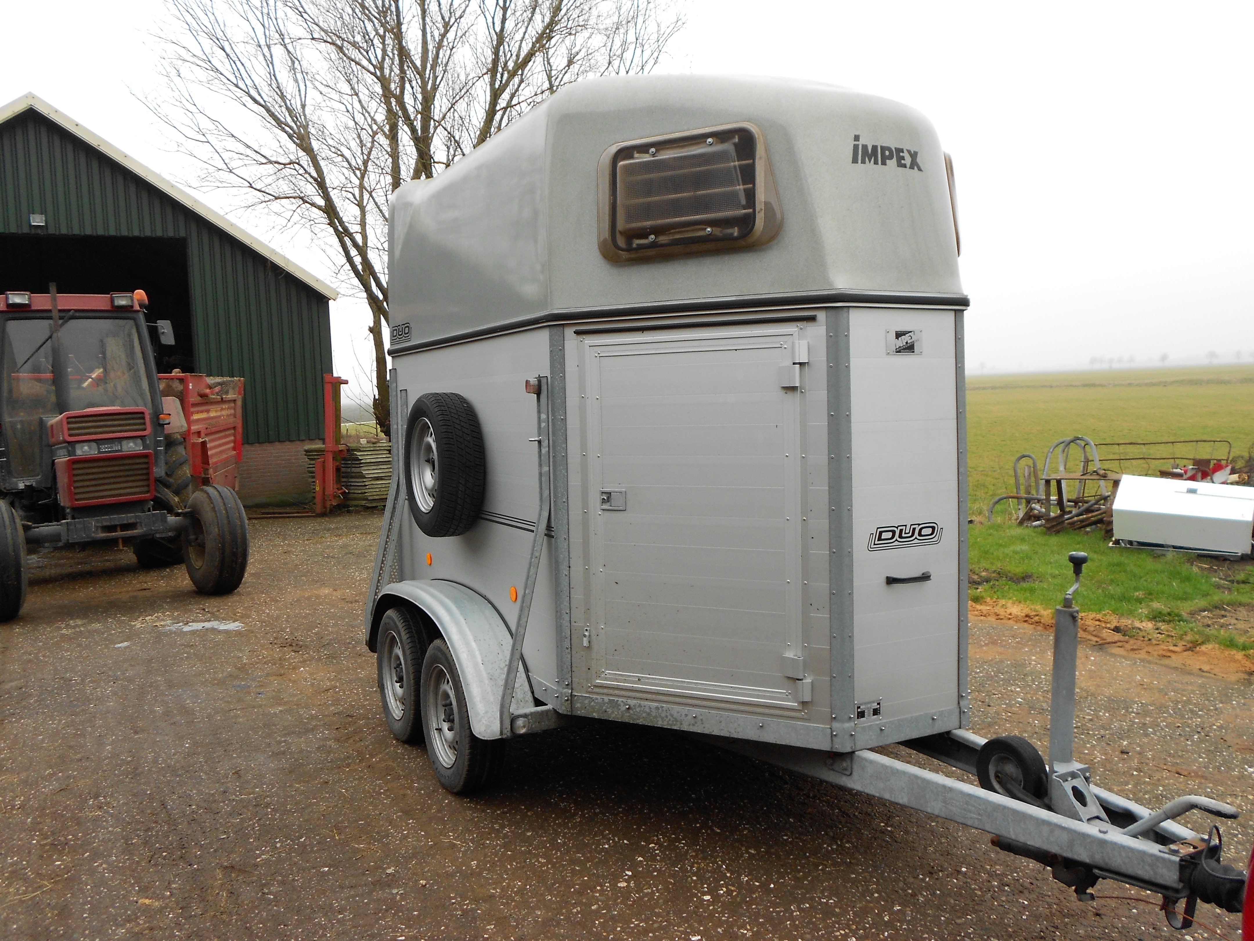 Bockmann DUO aluminium 2-paards trailer | Bokt.nl