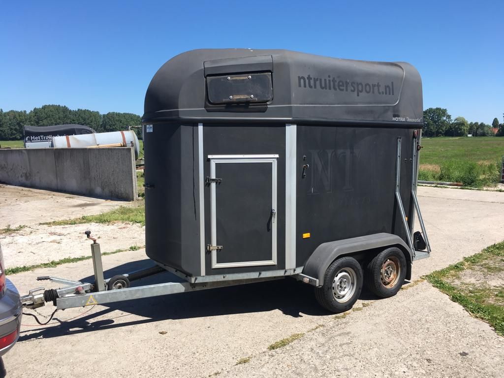 Hotra tweepaards trailer te koop in goede staat | Bokt.nl
