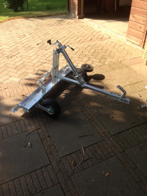 Rijbak sleep voor zitmaaier/auto/quad | Bokt.nl