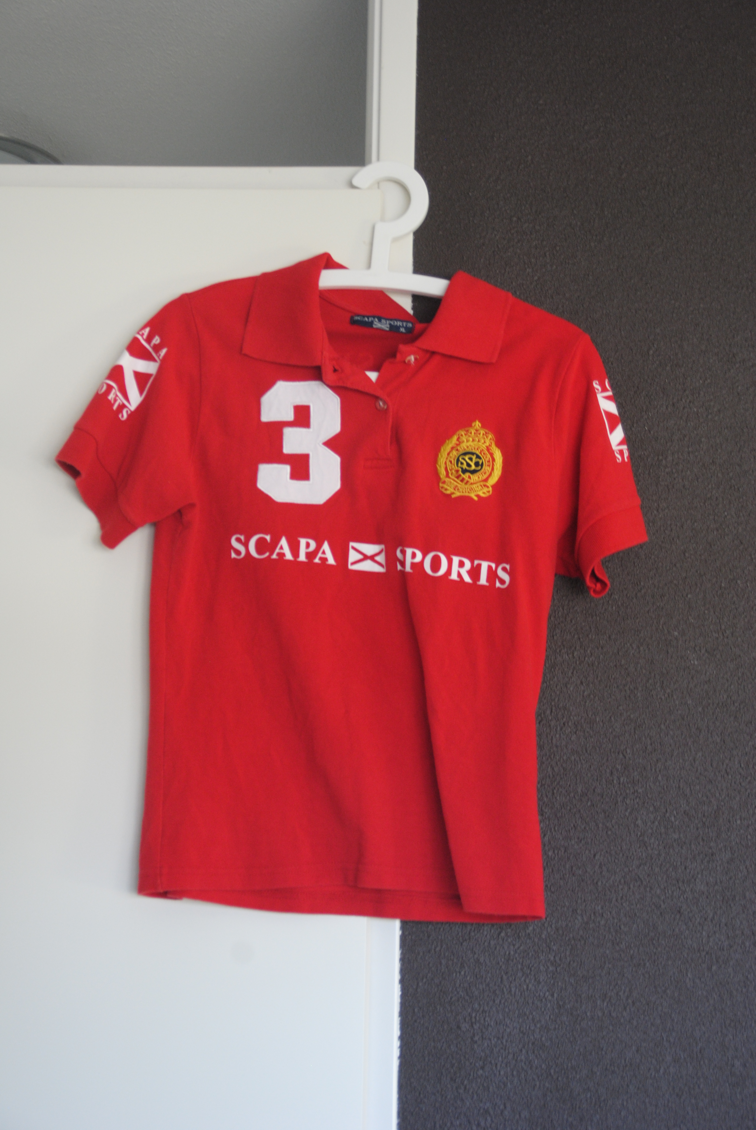 Rode Scapa polo | Bokt.nl