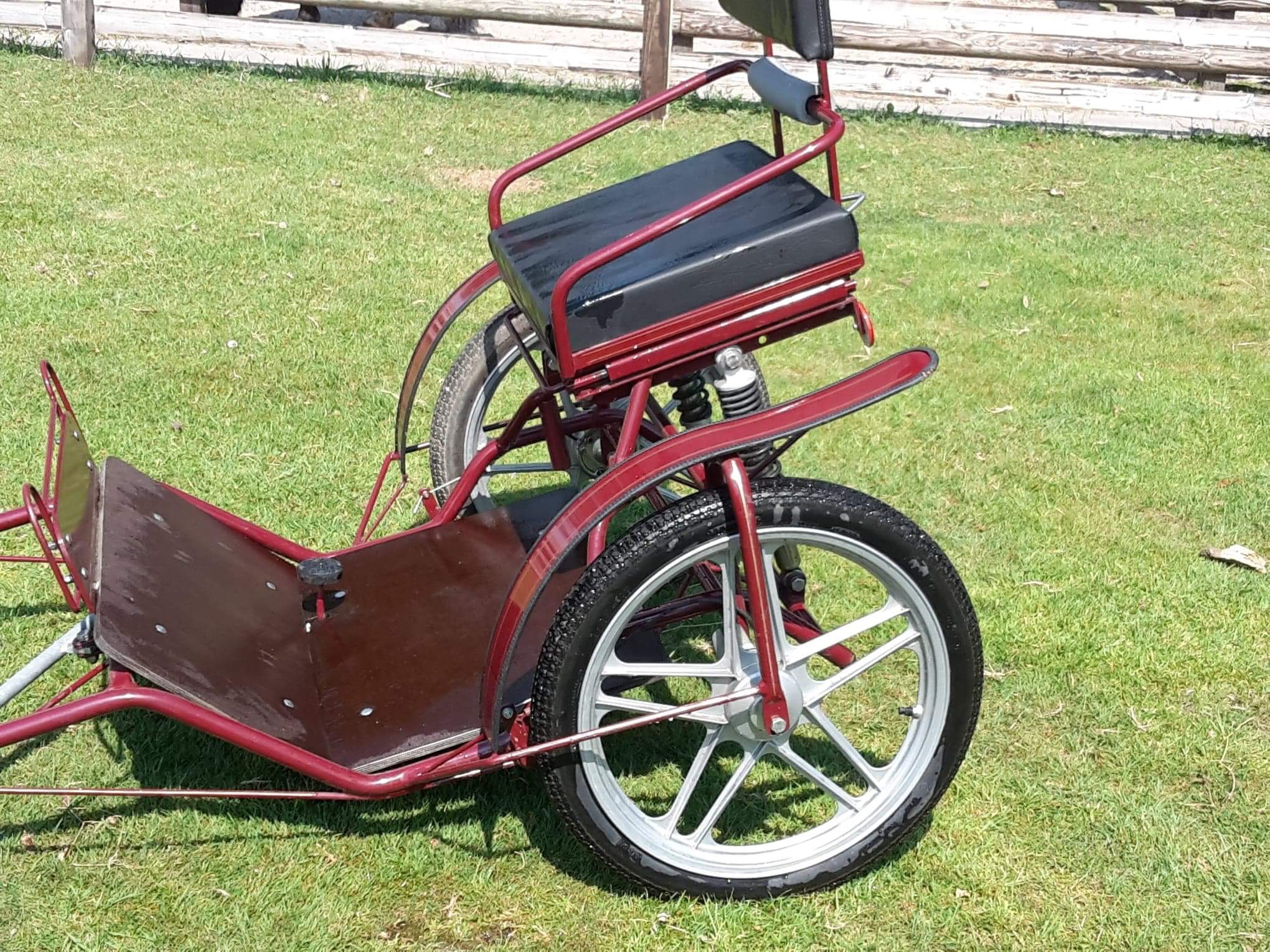 Sulky voor minpaarden of shetlanders | Bokt.nl