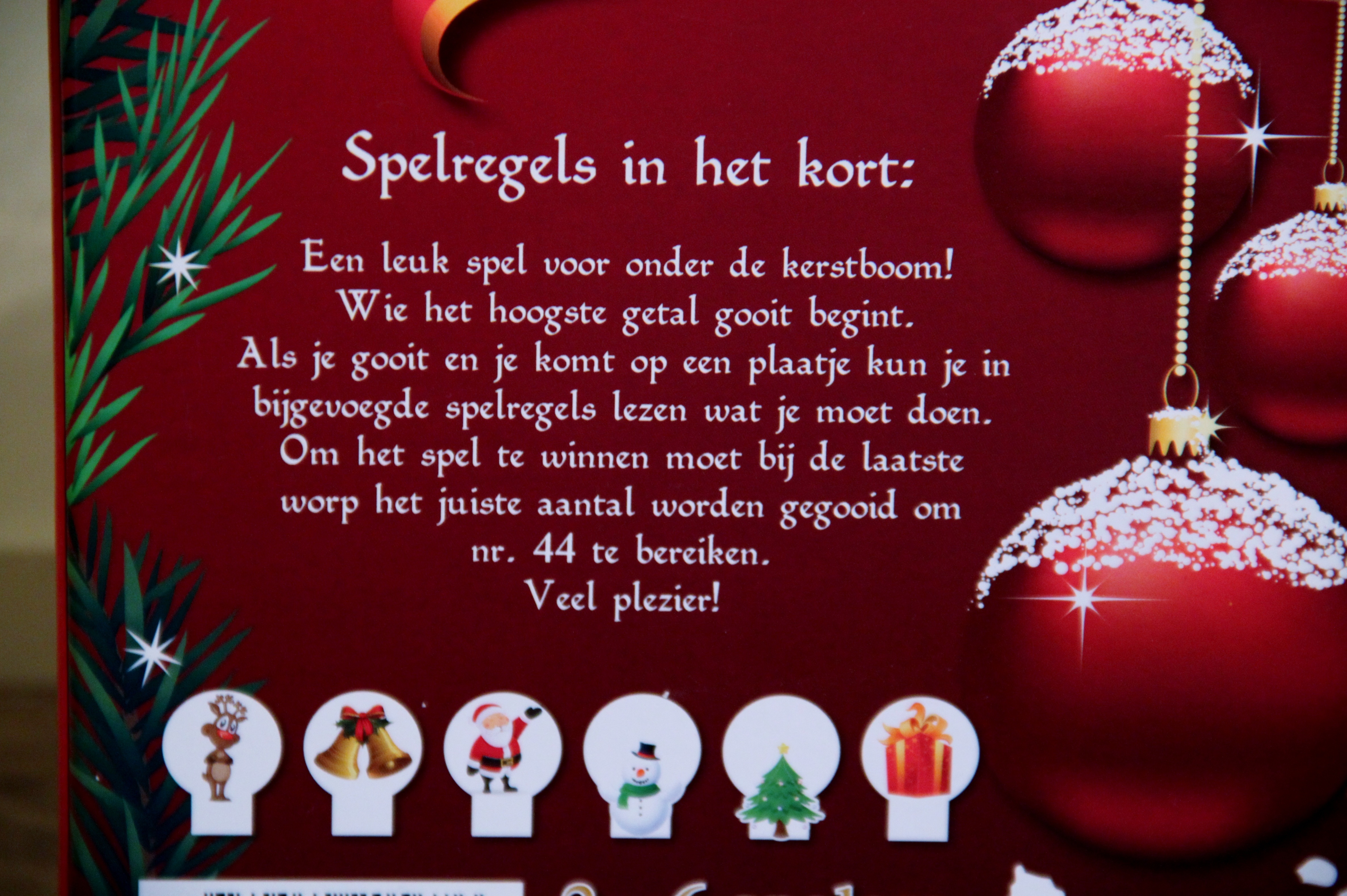 Het vrolijk kerstfeest bordspel | Bokt.nl