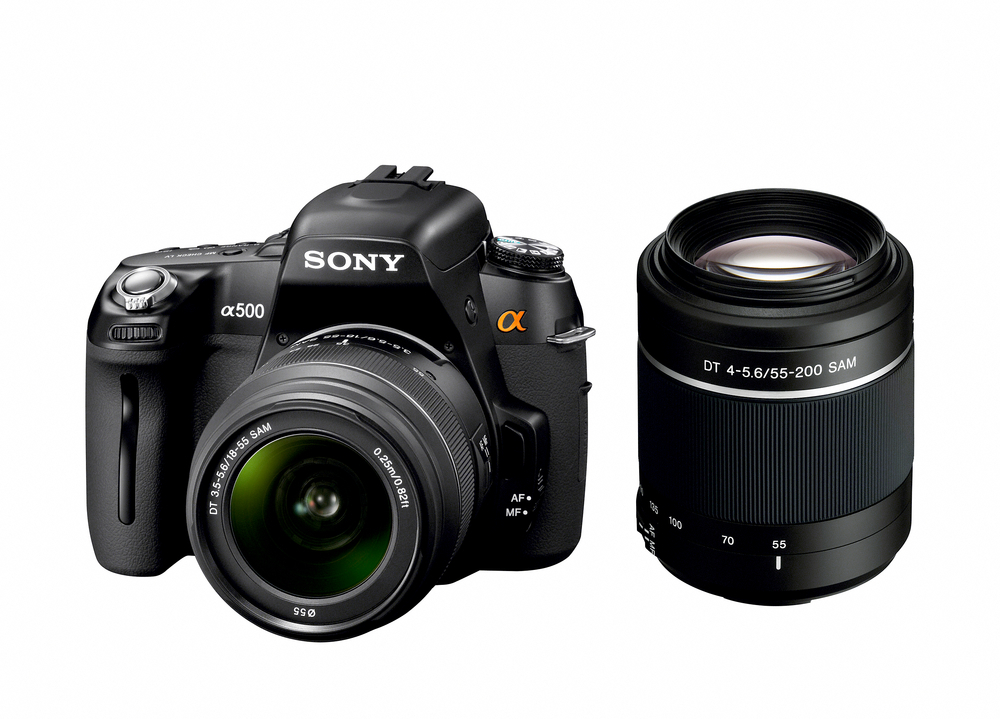 Sony A500 spiegelreflex camera | Bokt.nl