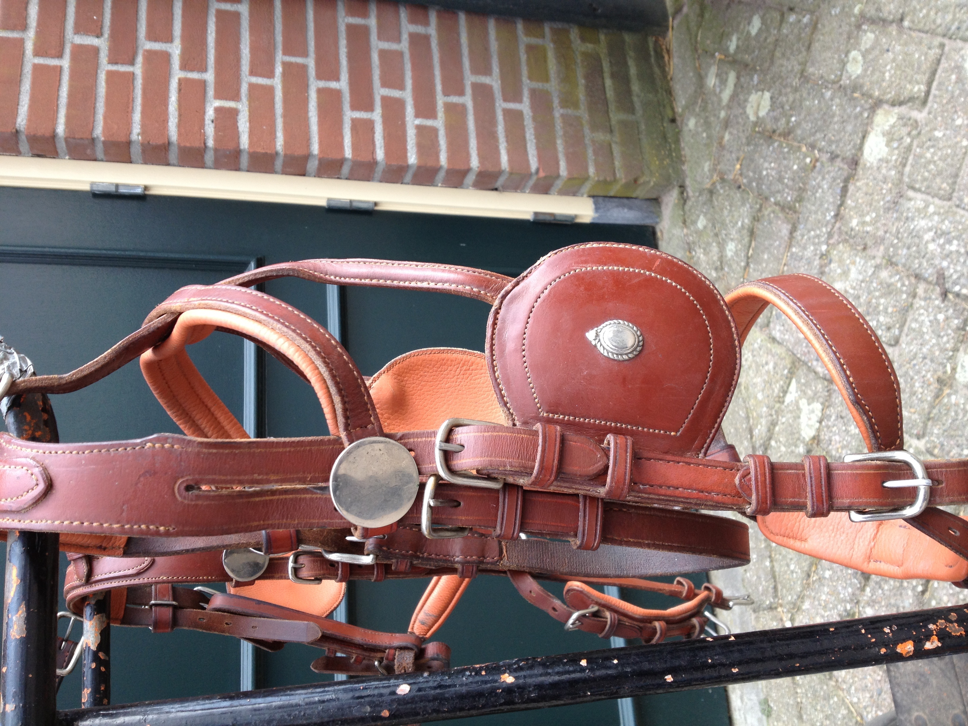 Mooi Hongaars tweespan tuig maat pony | Bokt.nl