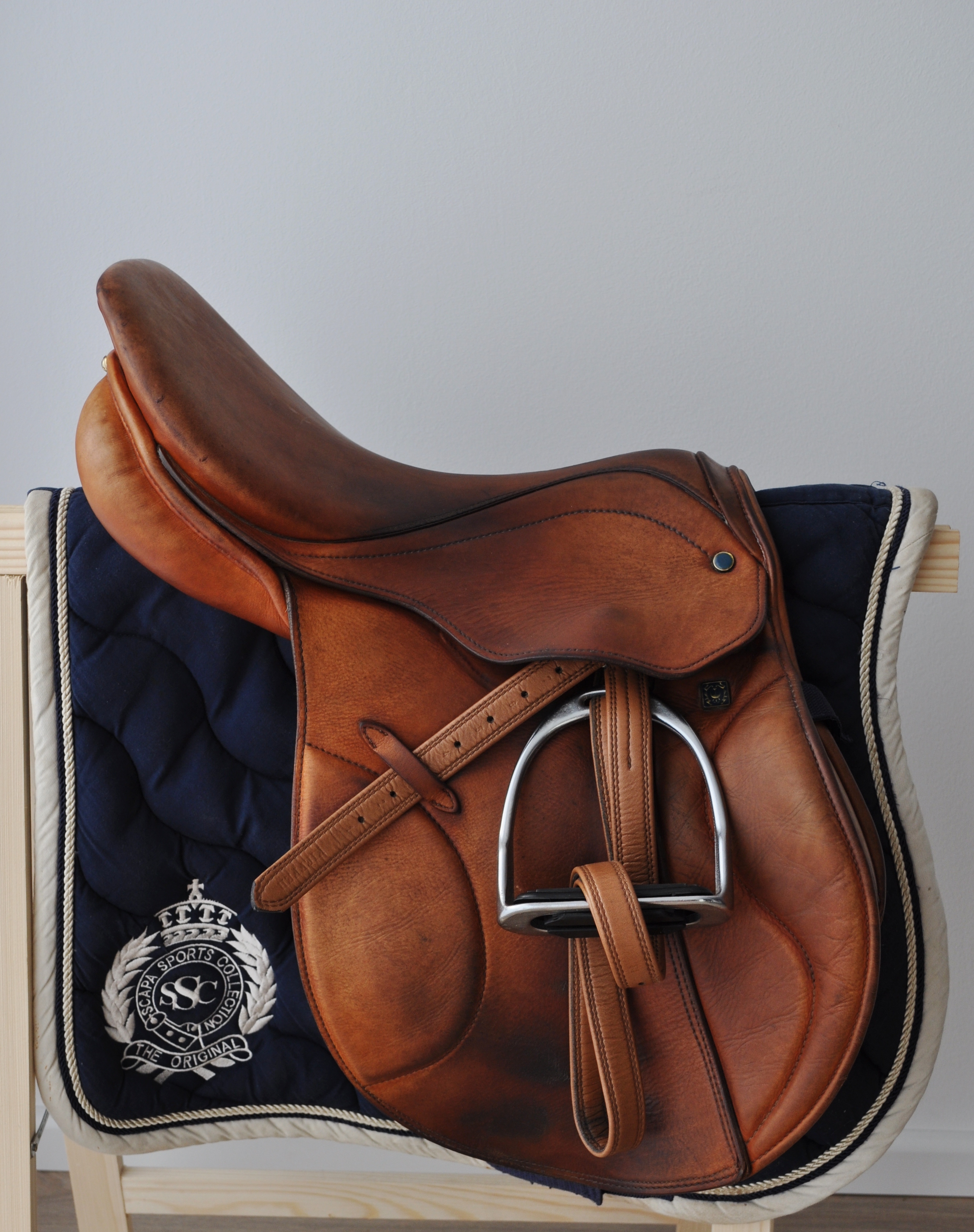 Stubben Edelweiss CS De Luxe Cognac Bruin 17 inch, Hele set! | Bokt.nl