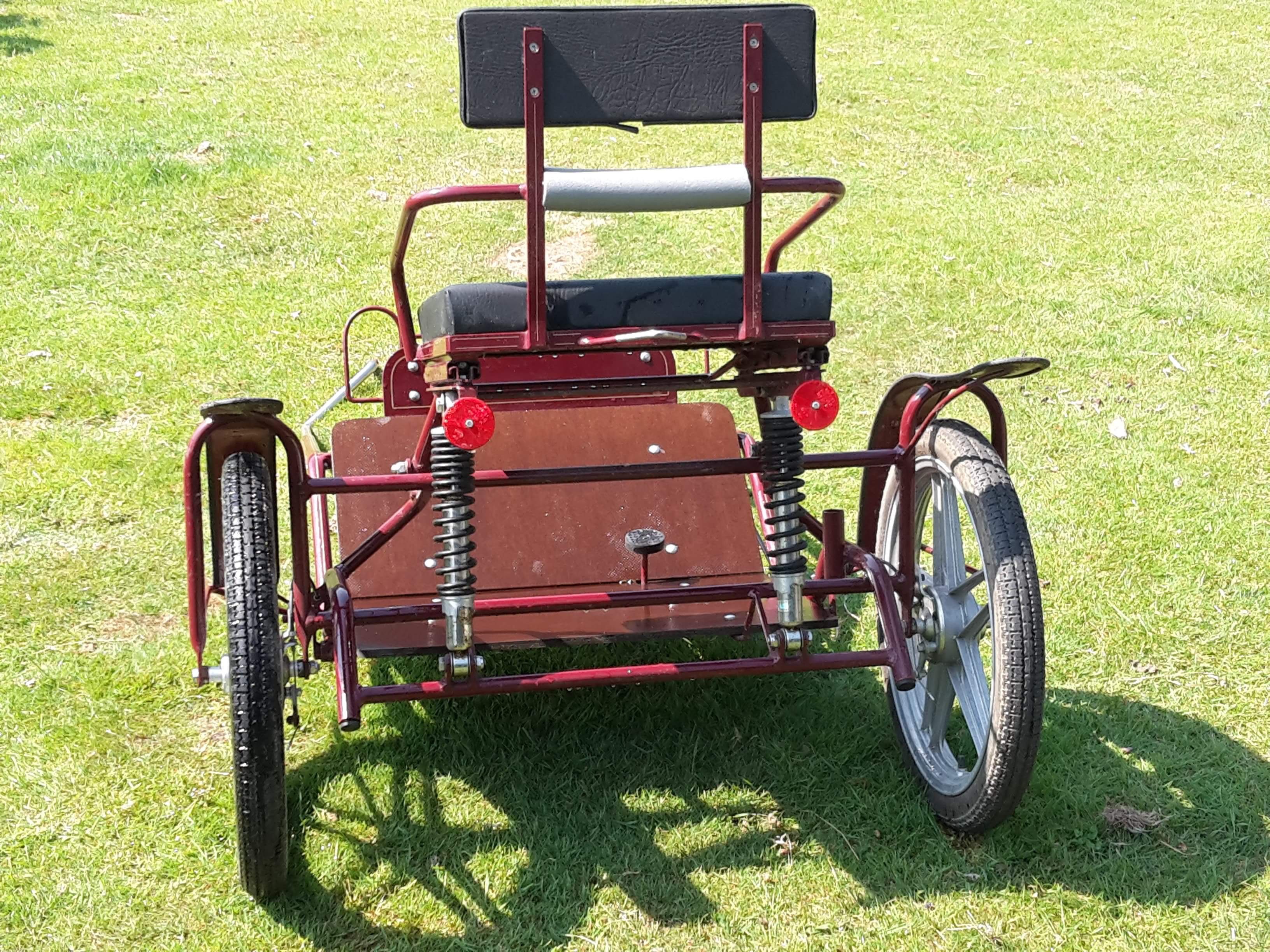 Sulky voor minpaarden of shetlanders | Bokt.nl