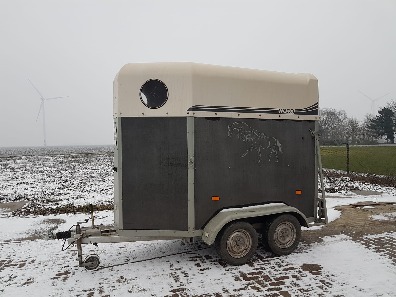 1.5 paards Wesco trailer | Bokt.nl