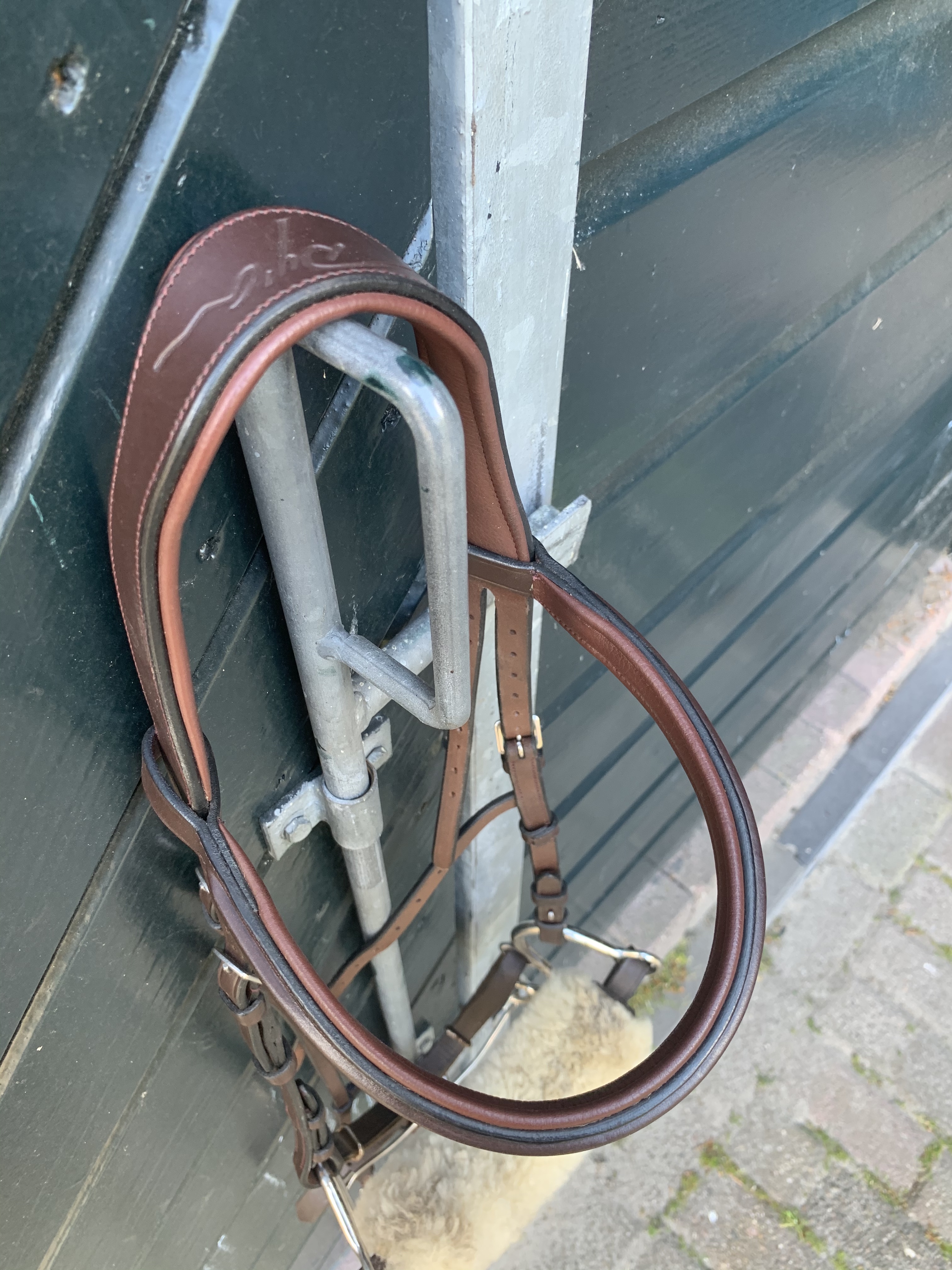 Dyon hackamore hoofdstel met S-hack | Bokt.nl