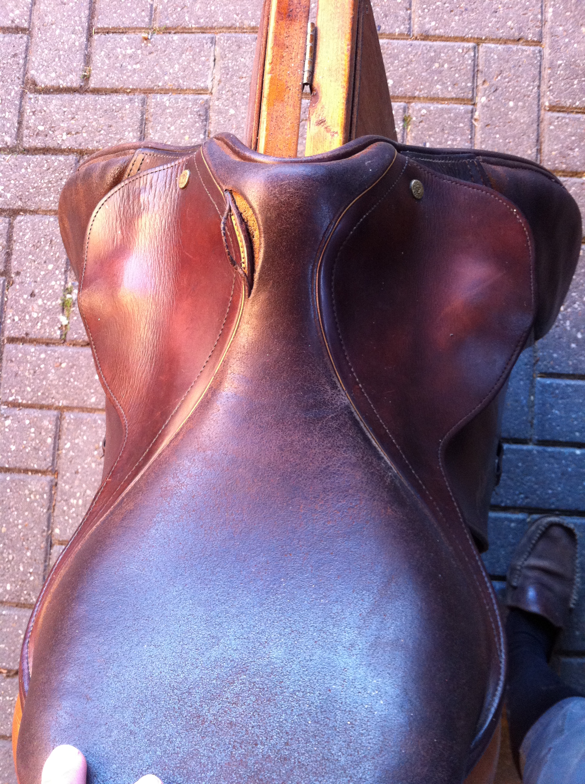 pessoa springzadel 16 inch bruin | Bokt.nl