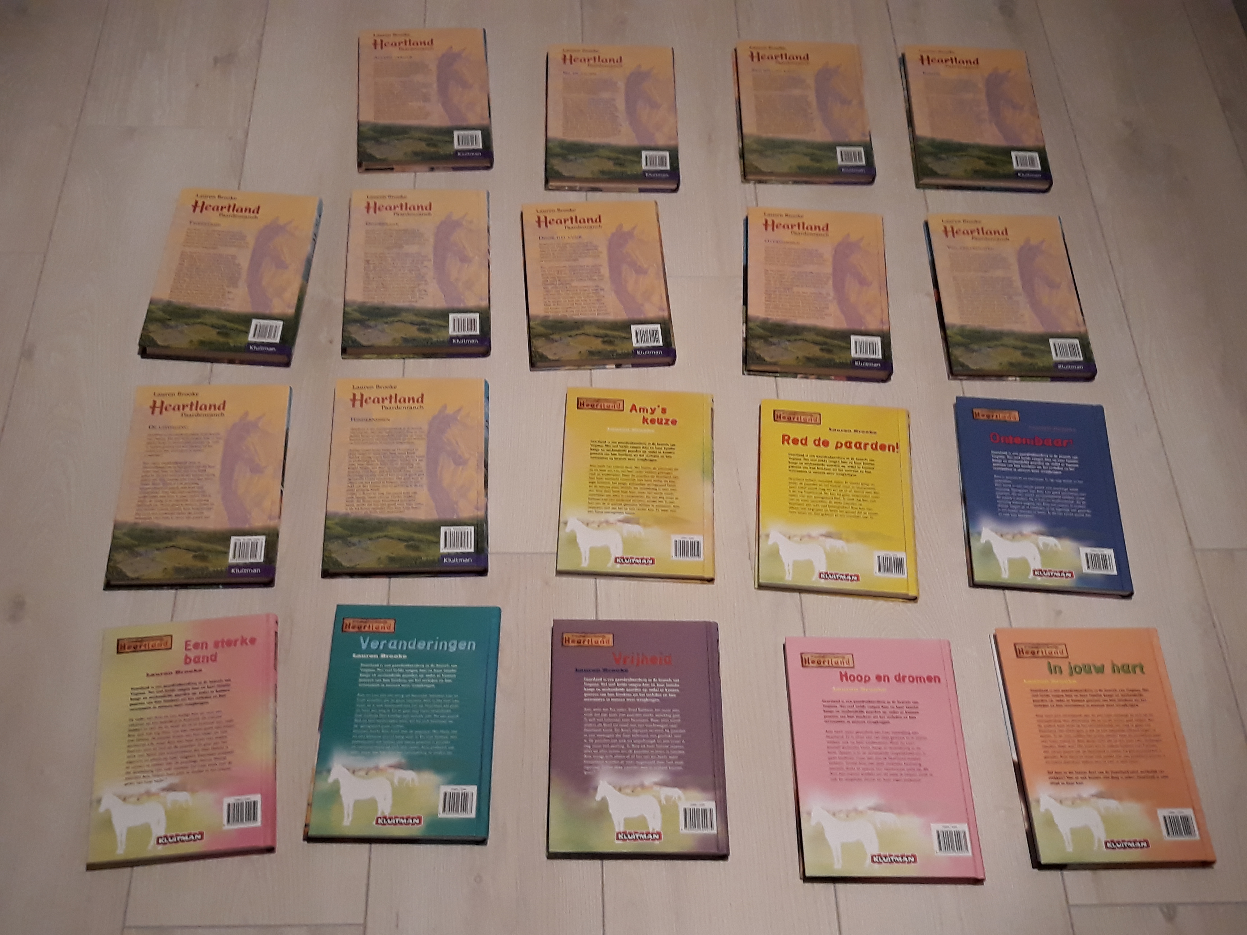 Complete hardcover serie (19 delen) van Heartland. | Bokt.nl