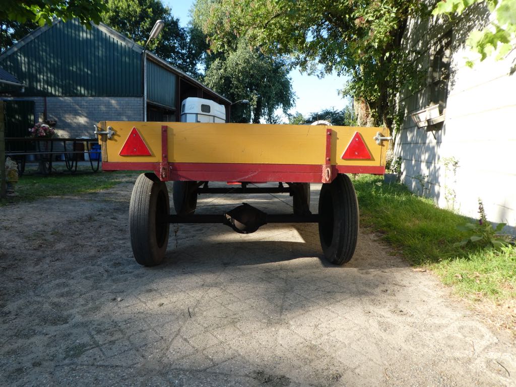 Geremde platte kar / menwagen voor A-Welsh tot C-pony | Bokt.nl