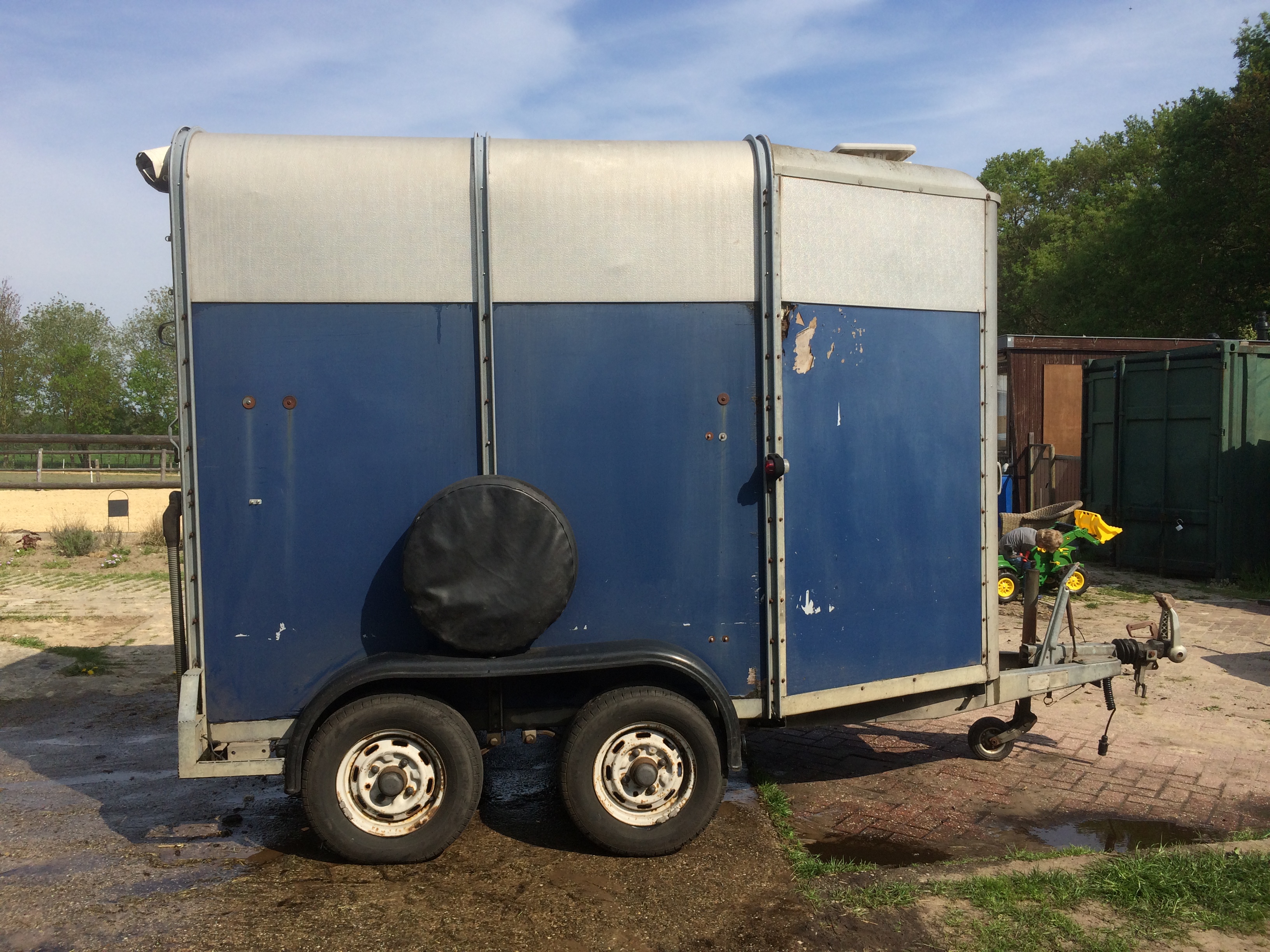 Ifor williams 2-paardstrailer type HB505 | Bokt.nl