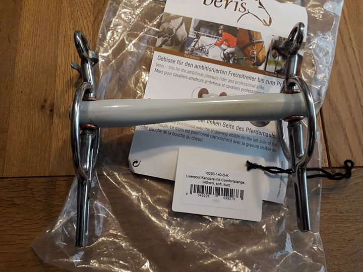 Beris Liverpool bit met Comfort mondstuk. 14 cm, 2 gaats, za | Bokt.nl