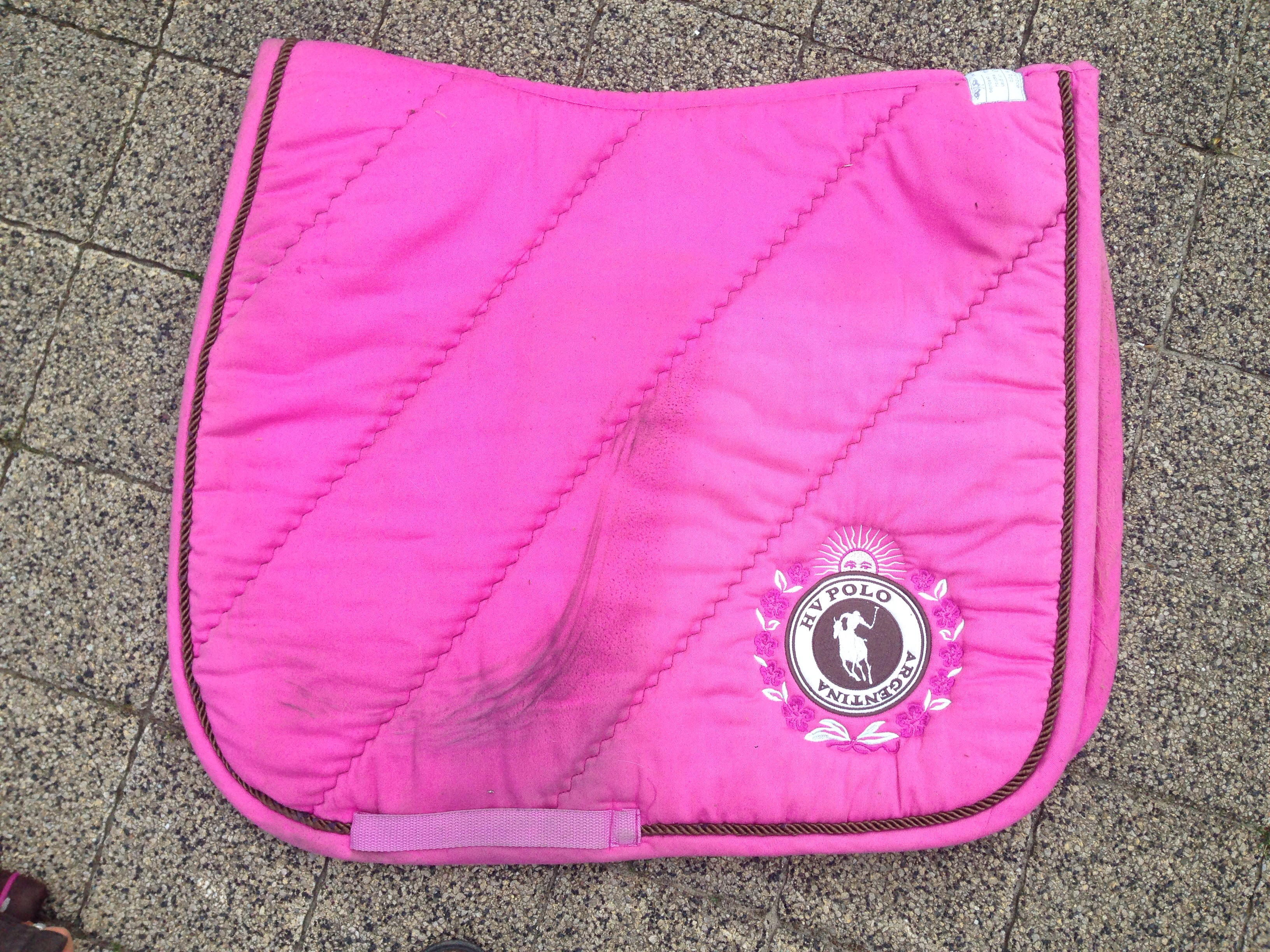 Roze HV Polo dekje full dressuur | Bokt.nl