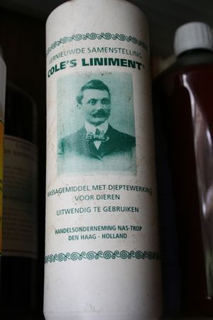 Liniment - Paarden-encyclopedie
